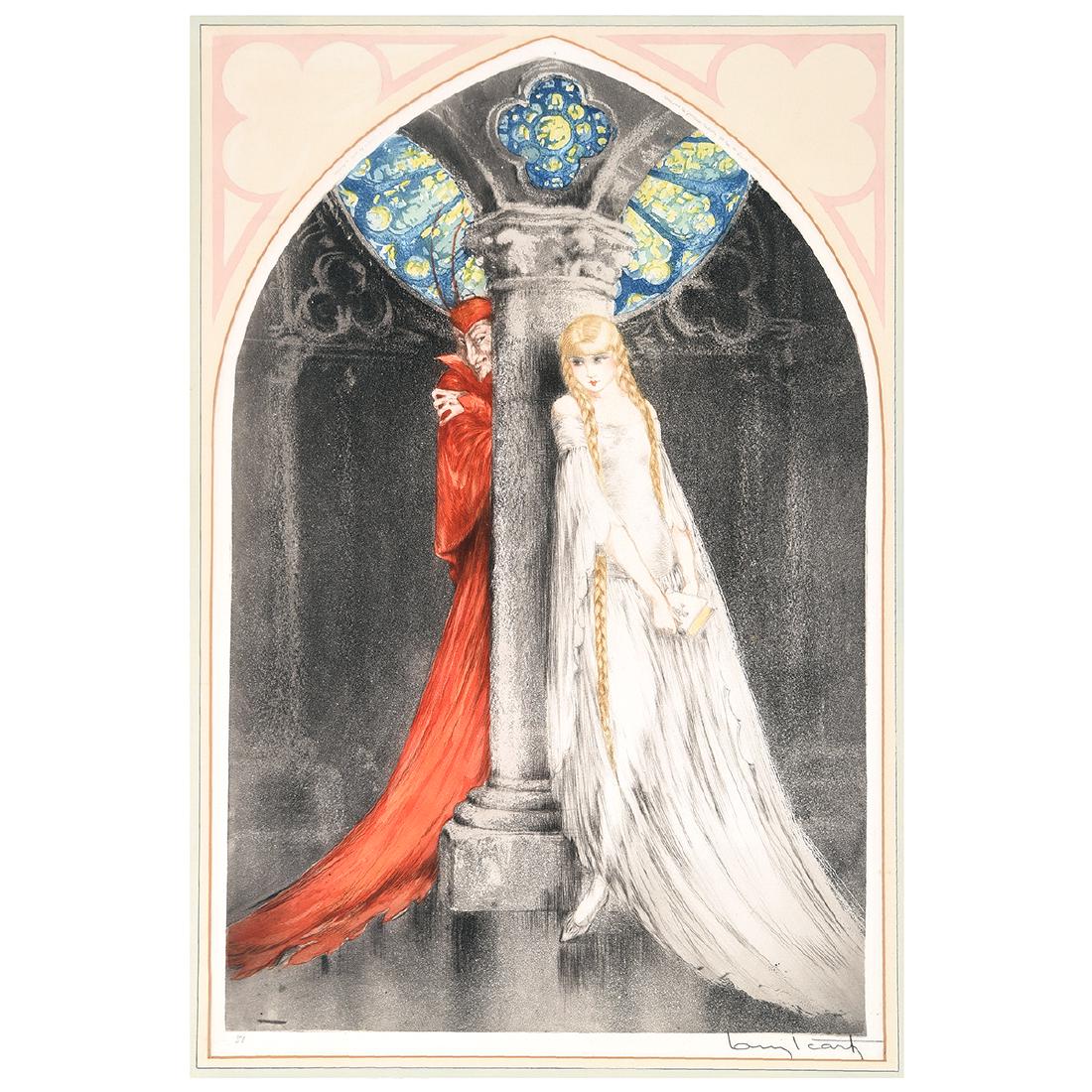 Louis Icart "faust" Aquatint Etching