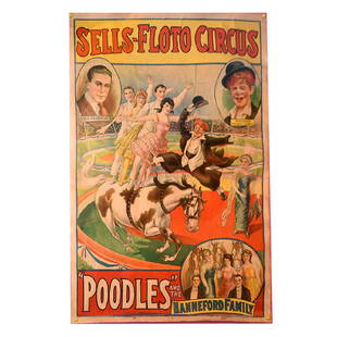 Sells Floto Circus Poster