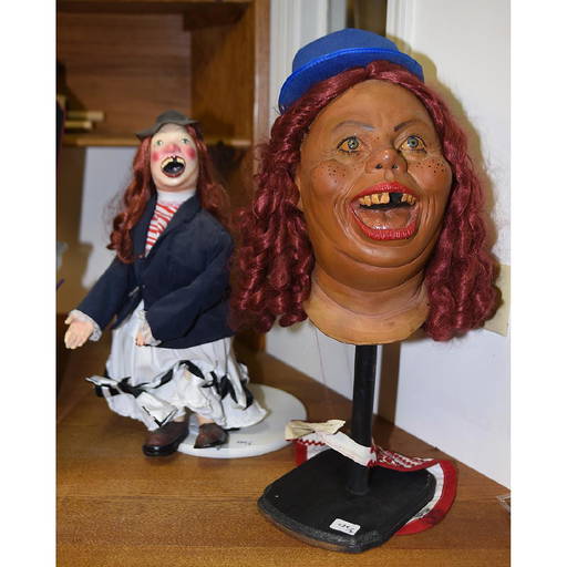 Laughing Sal Mask And Doll