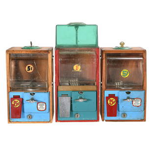 Victor Vending & Old Tyme Reproduction Gumball Machines