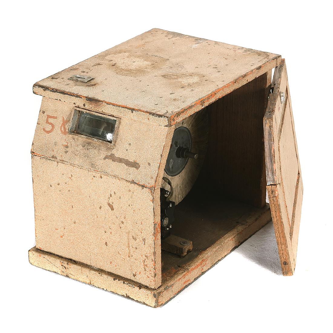 Mutoscope Viewer with Charlie Chaplin Reel,