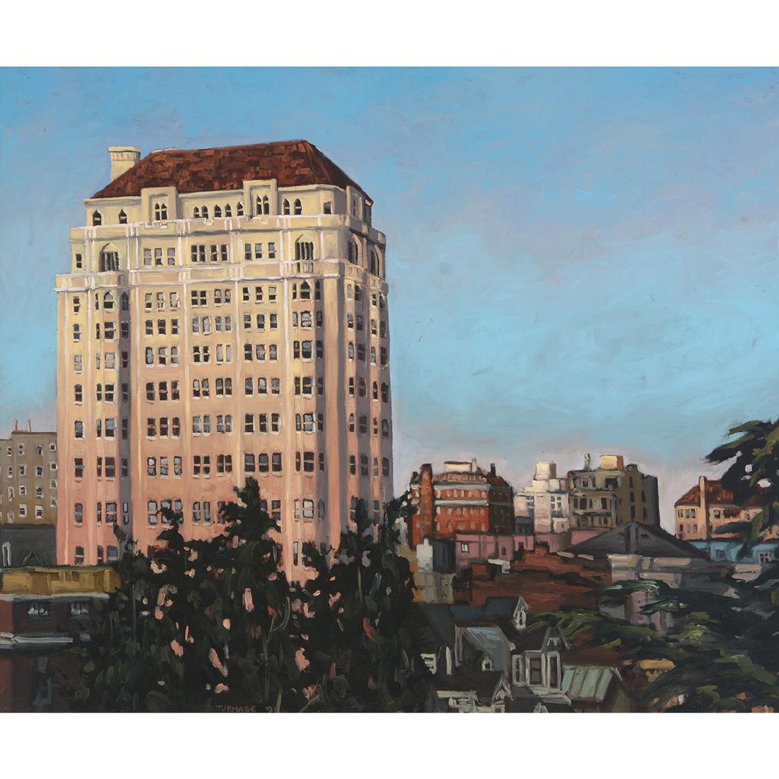 John Paul Turnage "2500 Steiner 1991" Oil On Masonite