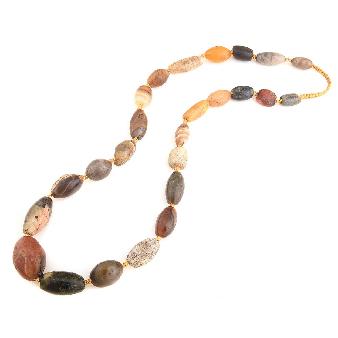 Ancient Middle Eastern Banded Agate, Chalcedony,