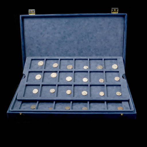 Collection Of 48 Ancient Coins In A Box