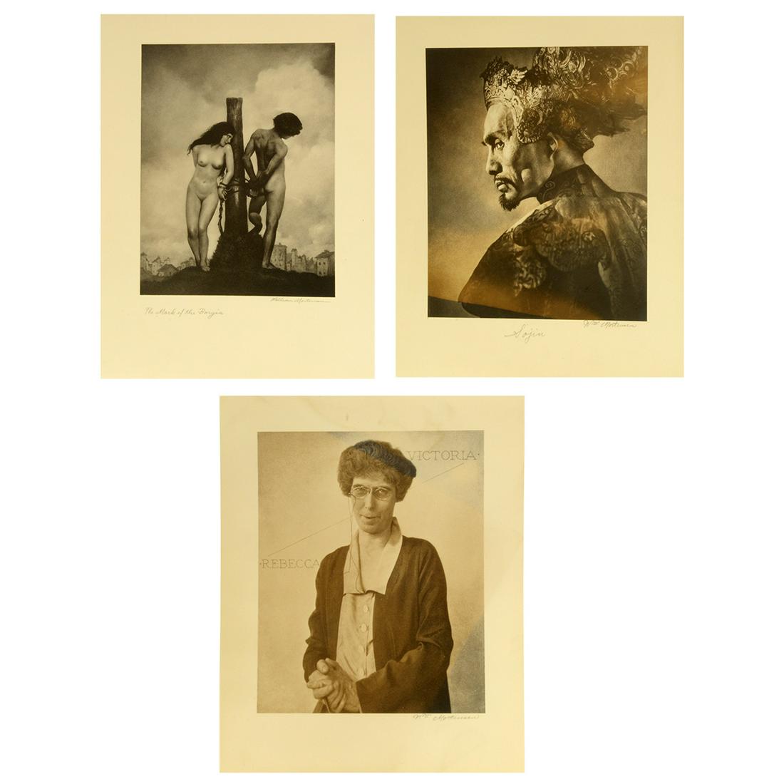 William Mortensen portfolio of 23 bromoil transfer - Oct 12, 2019 ...