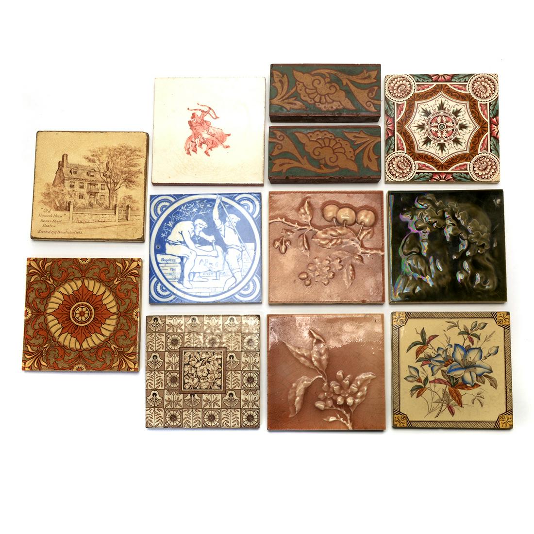 Lot of English and American Aesthetic Movement Tiles. - Apr 11, 2020 ...