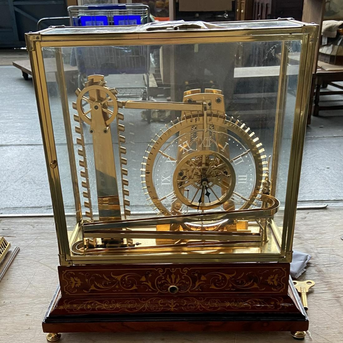 Water Wheel Mystery Clock - Apr 18, 2020 | Michaan's Auctions in CA