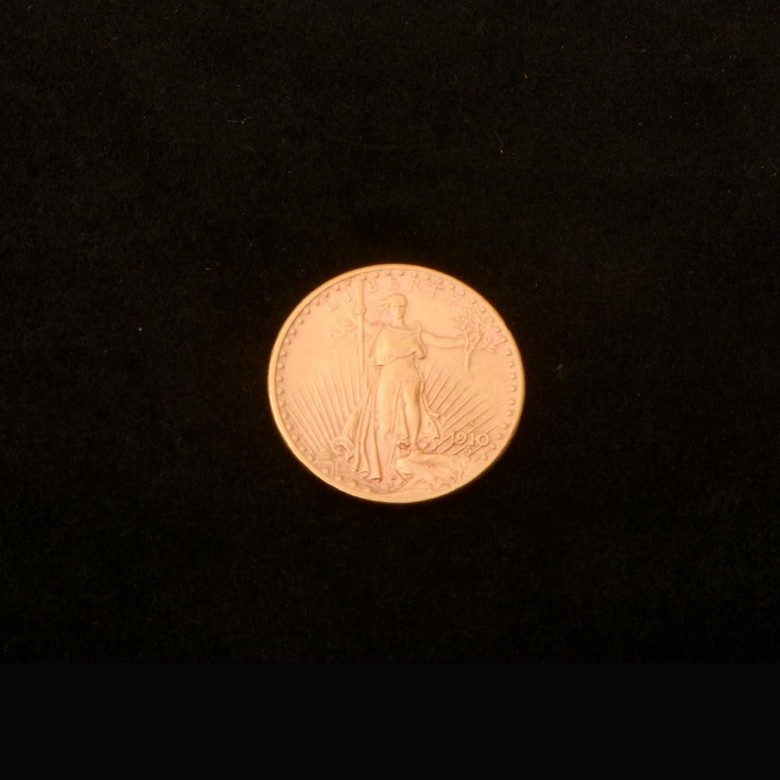 Us 1910(s) $20.00 Gold Coin