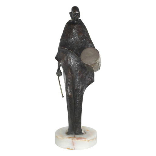 Ed Dwight, African Drummer, bronze sculpture (#0273) on Feb 19, 2022 ...