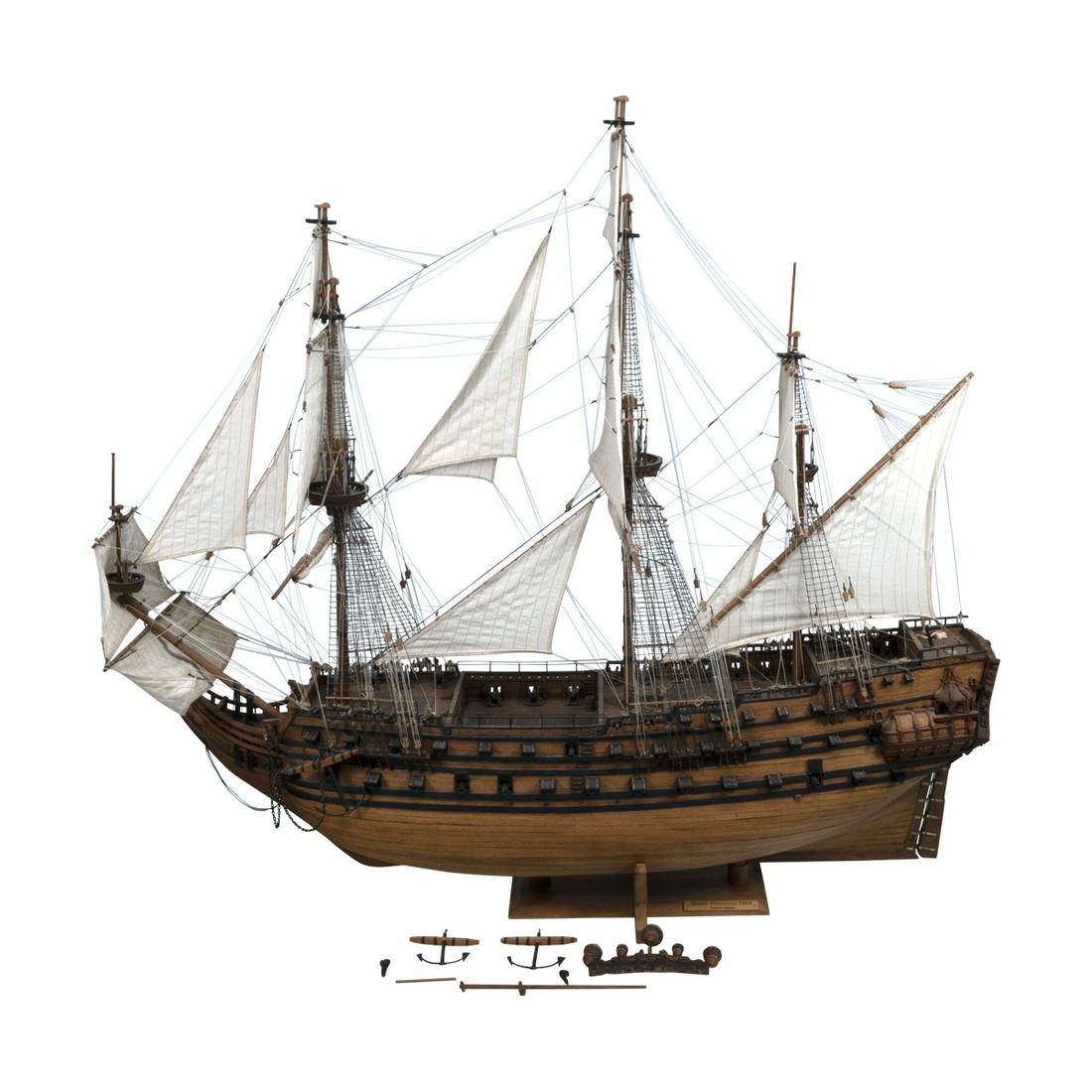 Dutch Model Ship, Seven Provinces 1665 (#0028A) on Jun 18, 2022 ...