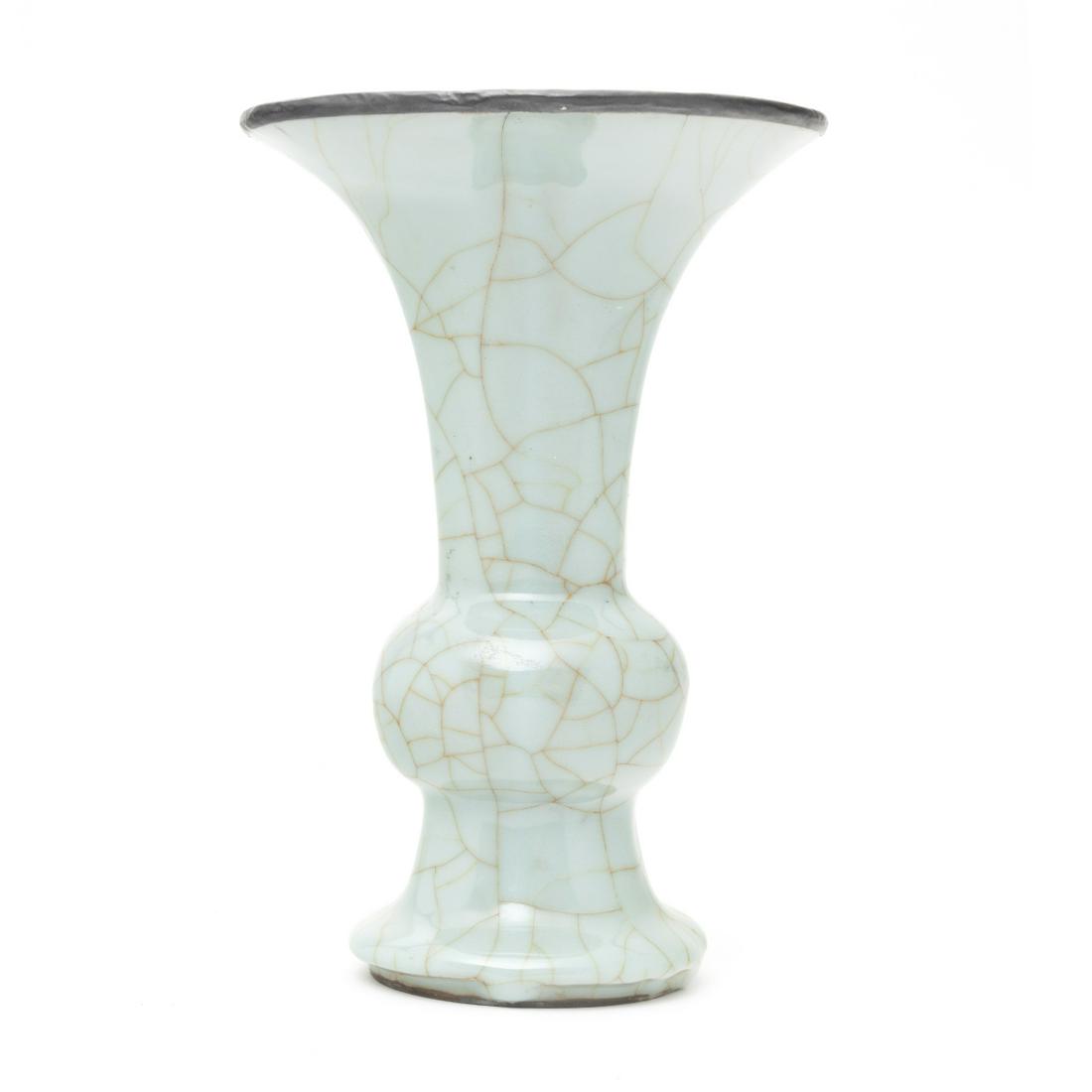 Chinese Longquan Guan-Type 'Gu' Vase - Sep 17, 2022 | Michaan's ...