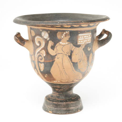 Campanian Red-Figured Bell-Krater with Display Box. (#0039) on Dec 17 ...