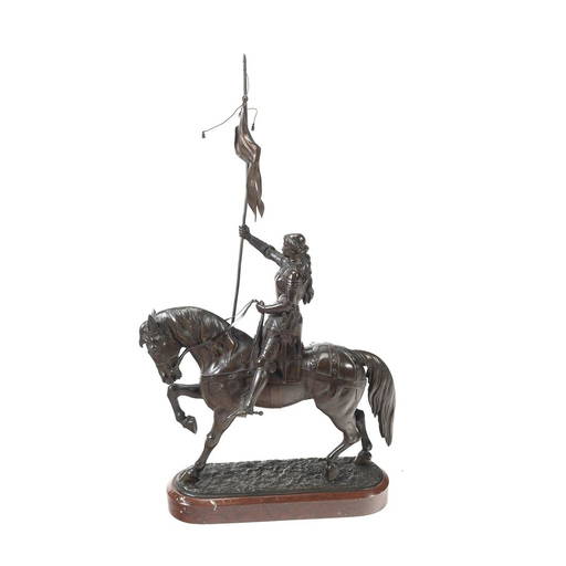 L. Raphael, Joan of Arc on Horse, bronze (#0230) on Jan 20, 2023 ...