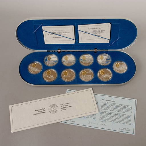 Canada Aviation Coin Set.