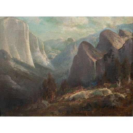 Attr. To Charles Henry Harmon, Landscape, Oil