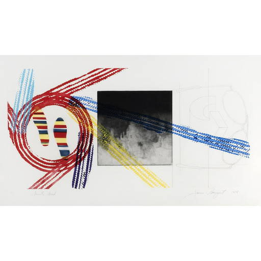 James Rosenquist, Gravity Feed, Etching And Aquatint