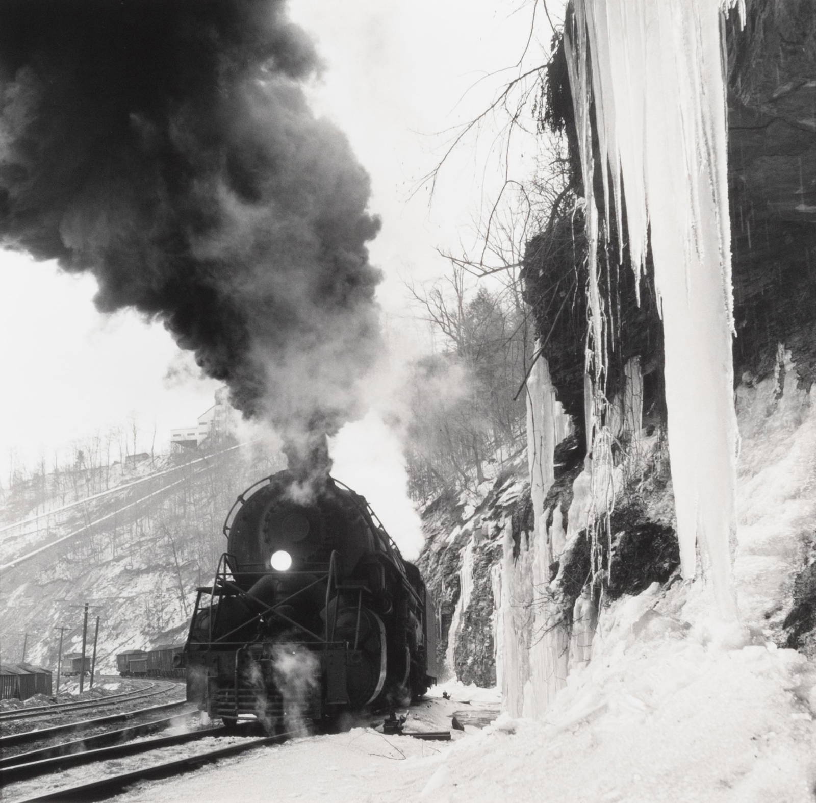 O. Winston Link, Coal Extra Working Upgrade, Photo Auction