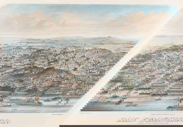 After C. B. Gifford And G.t Brown, San Francisco, Litho