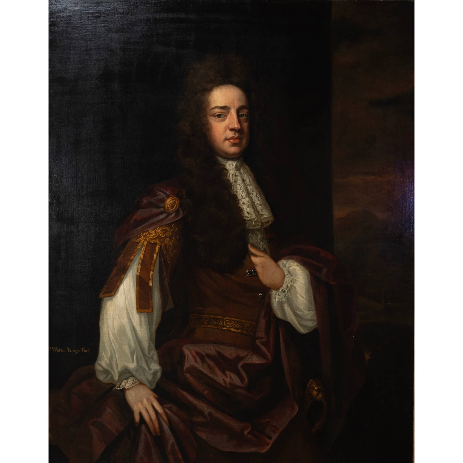 Studio Of Sir Godfrey Kneller, Portrait, Oil Auction