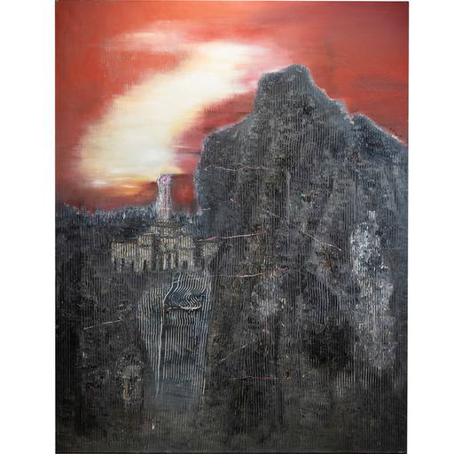 Liu Hanjun: 'landscape Series', Oil Painting