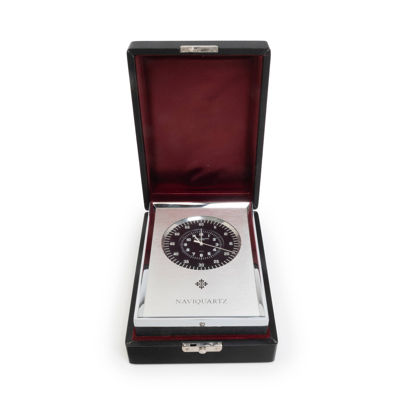 Patek Philippe Naviquartz Series E 1200 Clock With Case Auction