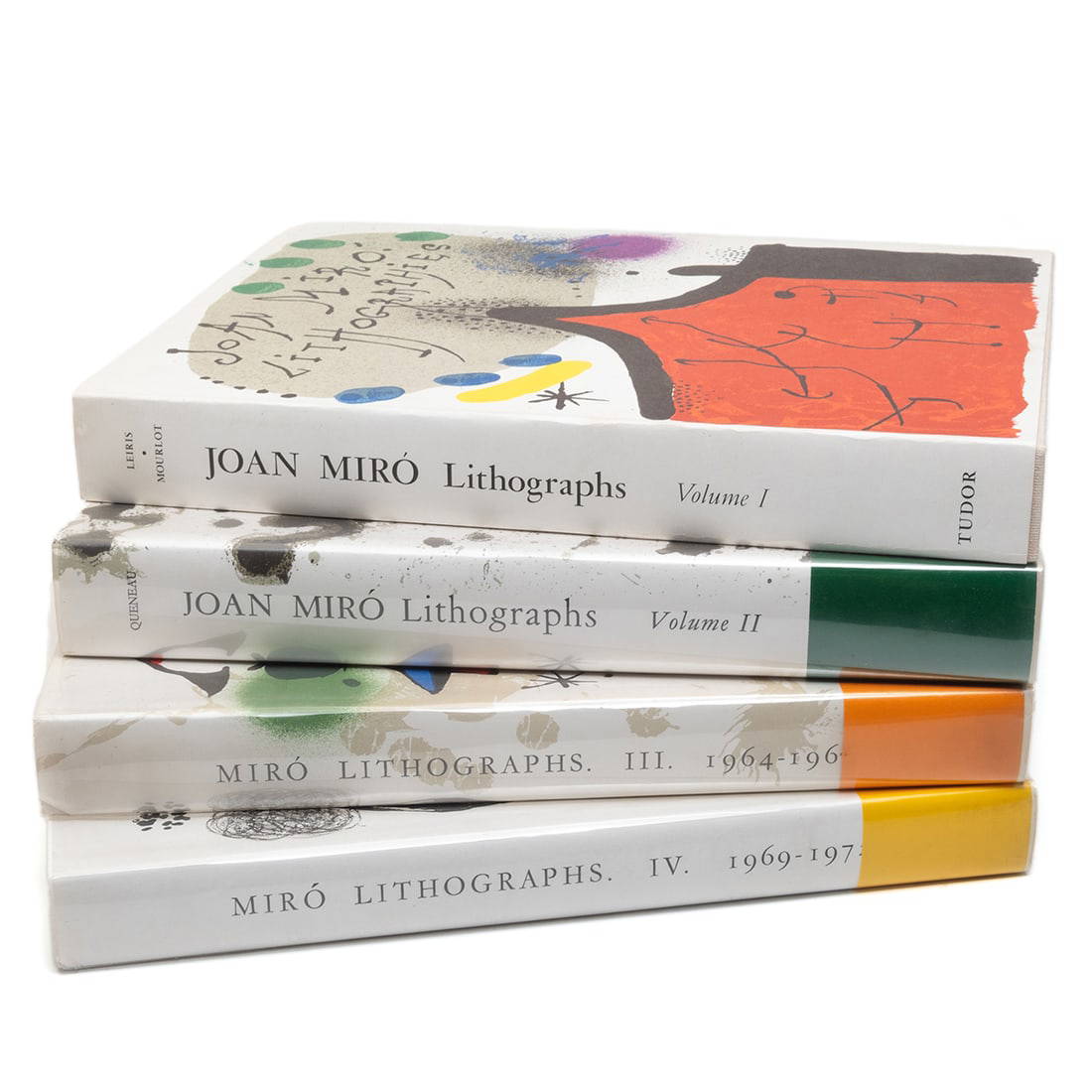 Joan Miro, Catalog Raisonne, Volume I, Ii, Iii, And Iv Auction