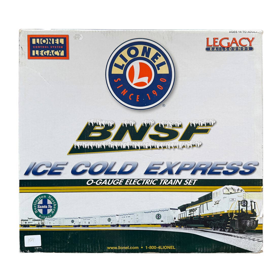 Lionel Santa Fe Legacy Ice Cold Express Train Set. - Jun 13, 2025 ...