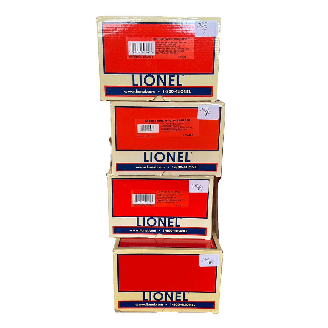 Four Lionel Auto Rack Cars. - Jun 13, 2025 | Michaan's Auctions In Ca