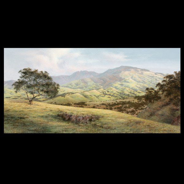 JORGE MAYOL "Country Landscape" Oil on canvas