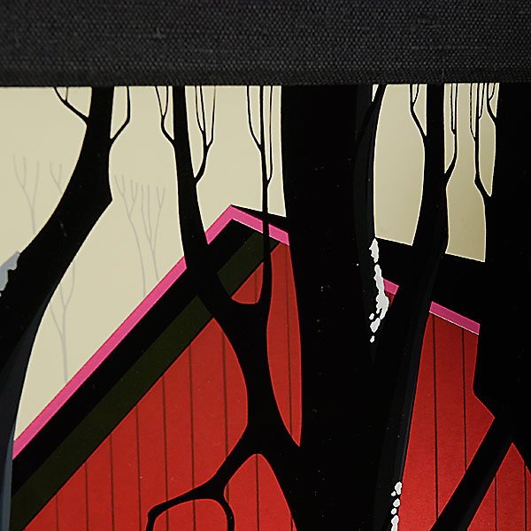 Eyvind Earle "The Great Red Barn" Serigraph - May 05, 2013 | Michaan's ...