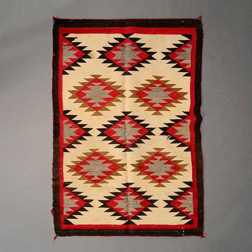 American Indian Rug, Circa 1940