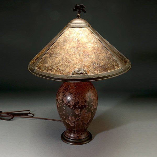 Dirk Van Erp/Thomas Gotham Lamp - Oct 11, 2013 | Michaan's Auctions in CA