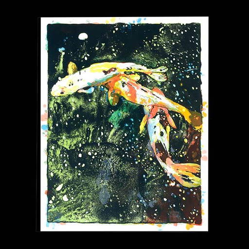 Joseph Raffael, Celebration, Lithograph, KOI FISH - Oct 05, 2014 ...