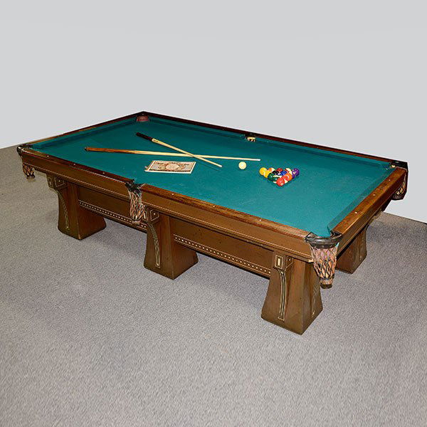 Brunswick Balke Collender Inlaid Arcade Pocket Pool