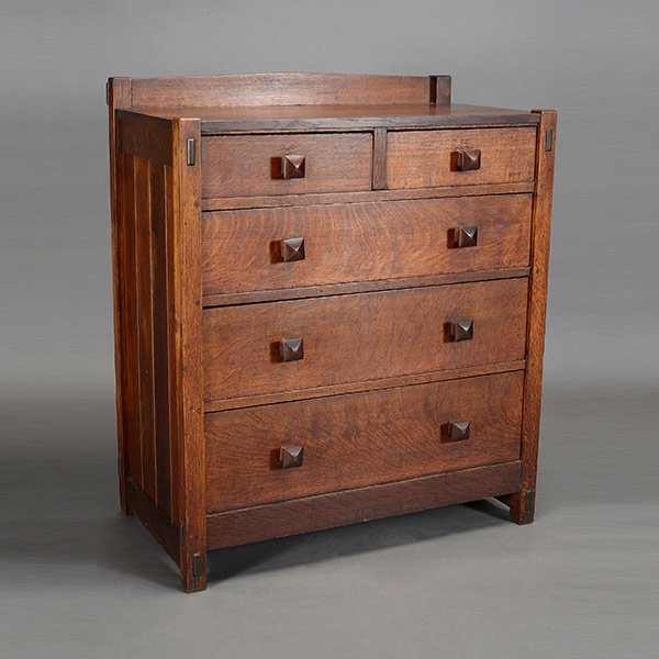 Gustav Stickley Chest Of Drawers #626
