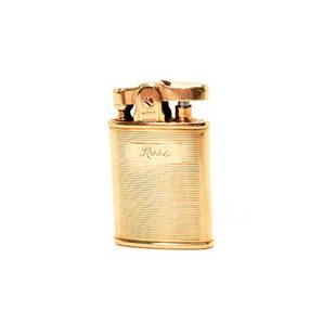 14k Gold Ronson Adonis Lighter
