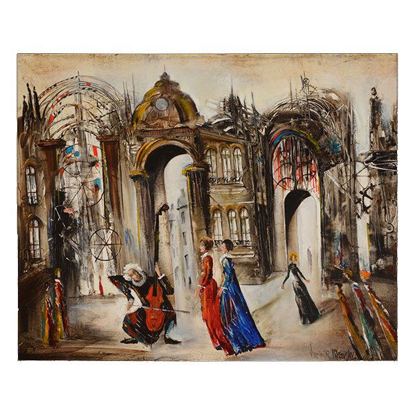 VLADIMIR VITKOVSKY "In the Dream" Oil on Canvas.