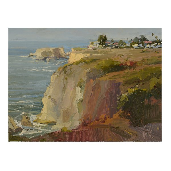 KEN AUSTER "After the Scrambled" Oil on Masonite.