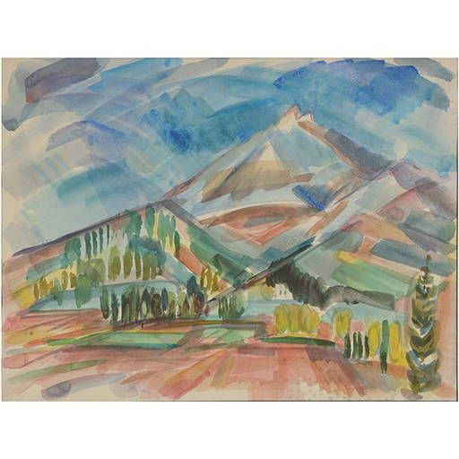 Andrew Vincent "landscape" Watercolor.