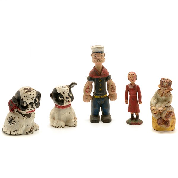Vintage Cast Iron Popeye Bank - Apr 07, 2018 | Natalie's Gallery ...