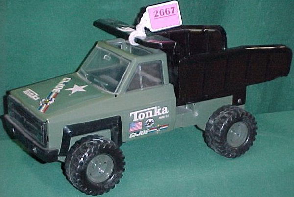 Tonka Gi Joe Dump Truck