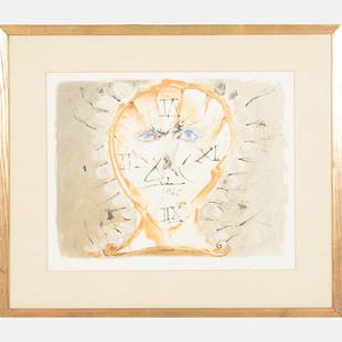 Dali Soft Self Portrait With Fried Bacon