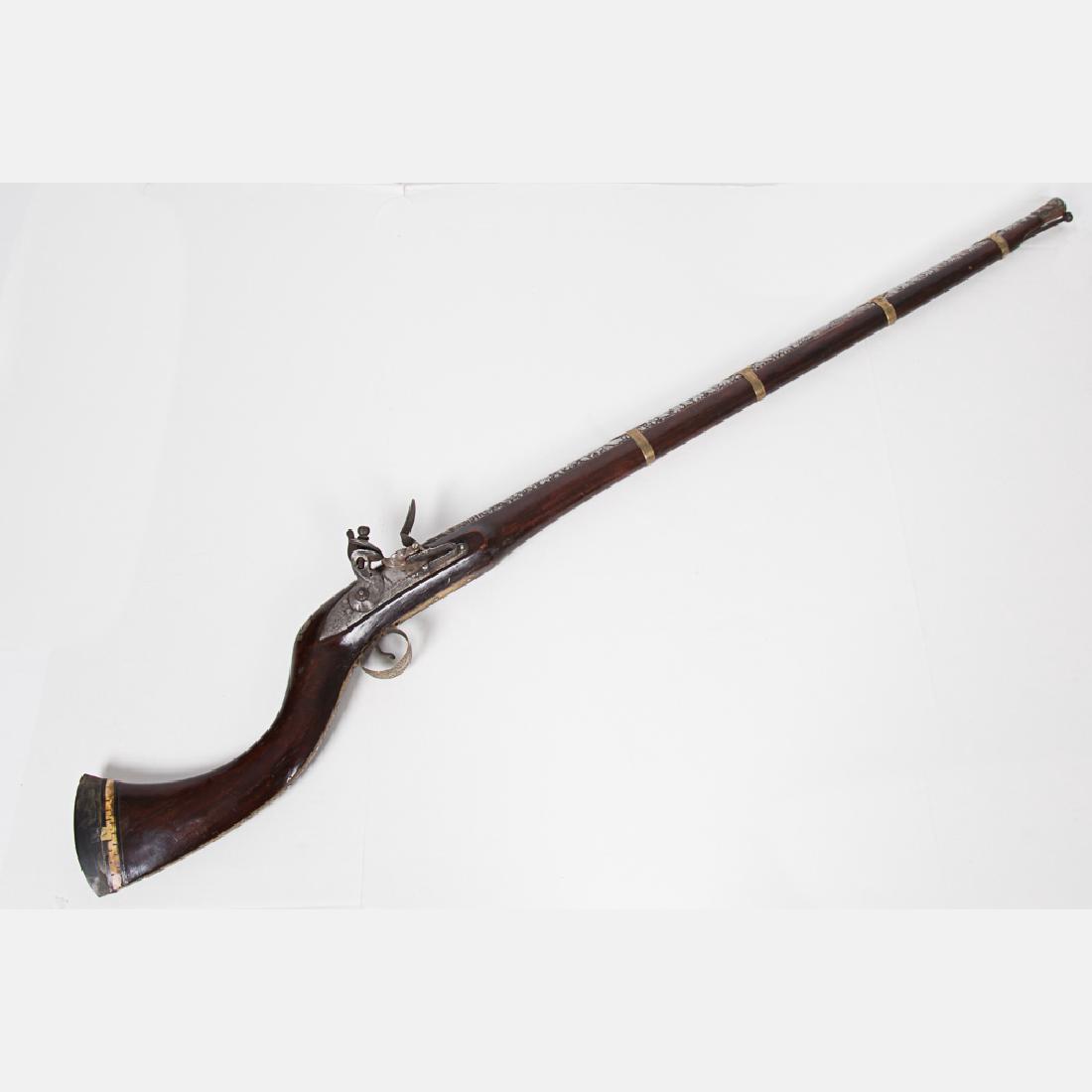 An Afghan Jezail Flintlock Musket Rifle, 19th Century, - Oct 04, 2017 ...