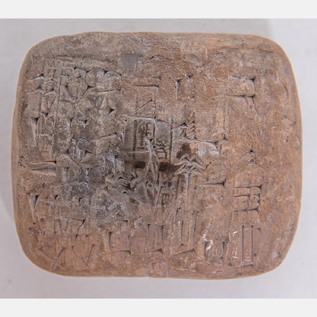 A Cuneiform Tablet From Ancient Sumer, Dates From C.