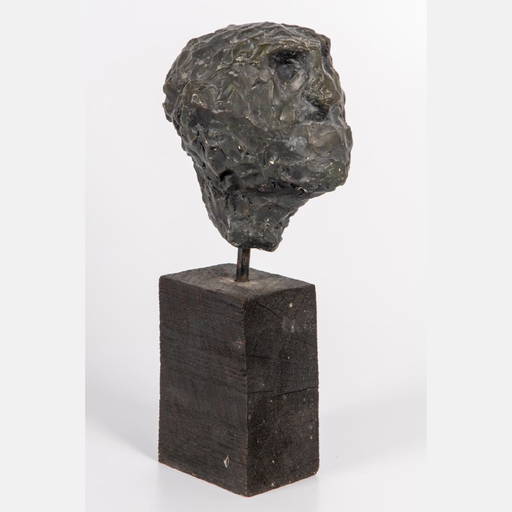 George Roby (american, 1936 2017) Bust Of A Man,