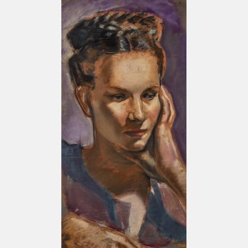 John Clague (american, 20th Century) Anne Kaiser