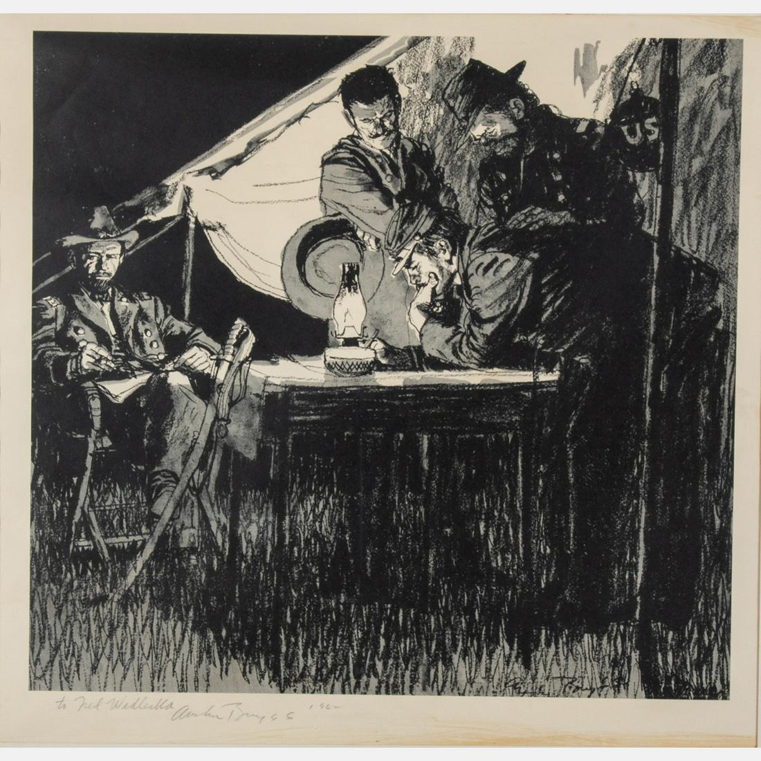 For Auction: Austin Briggs (American, 1909-1973) Civil War Figures ...