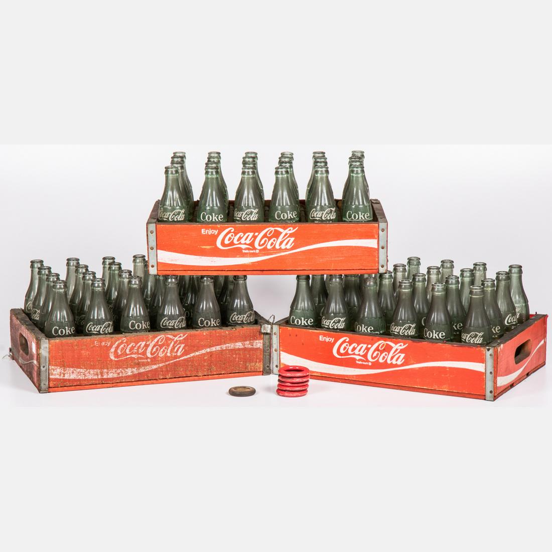 A Set of Three Vintage Coca Cola Bottle Ring Toss - Nov 18, 2019 | Gray ...