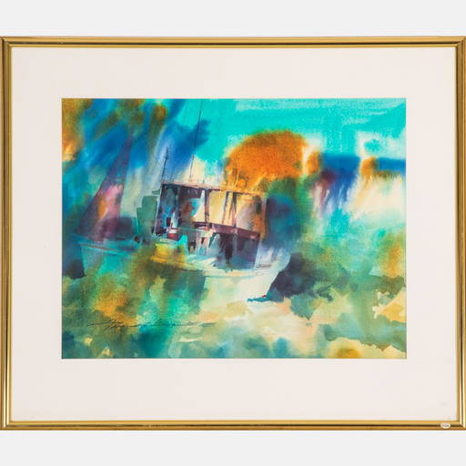 Frederick C. Graff (20th Century) Perfect Storm,