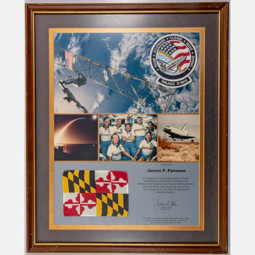 A Nasa Space Shuttle Atlantis Sts 61b Flown Maryland